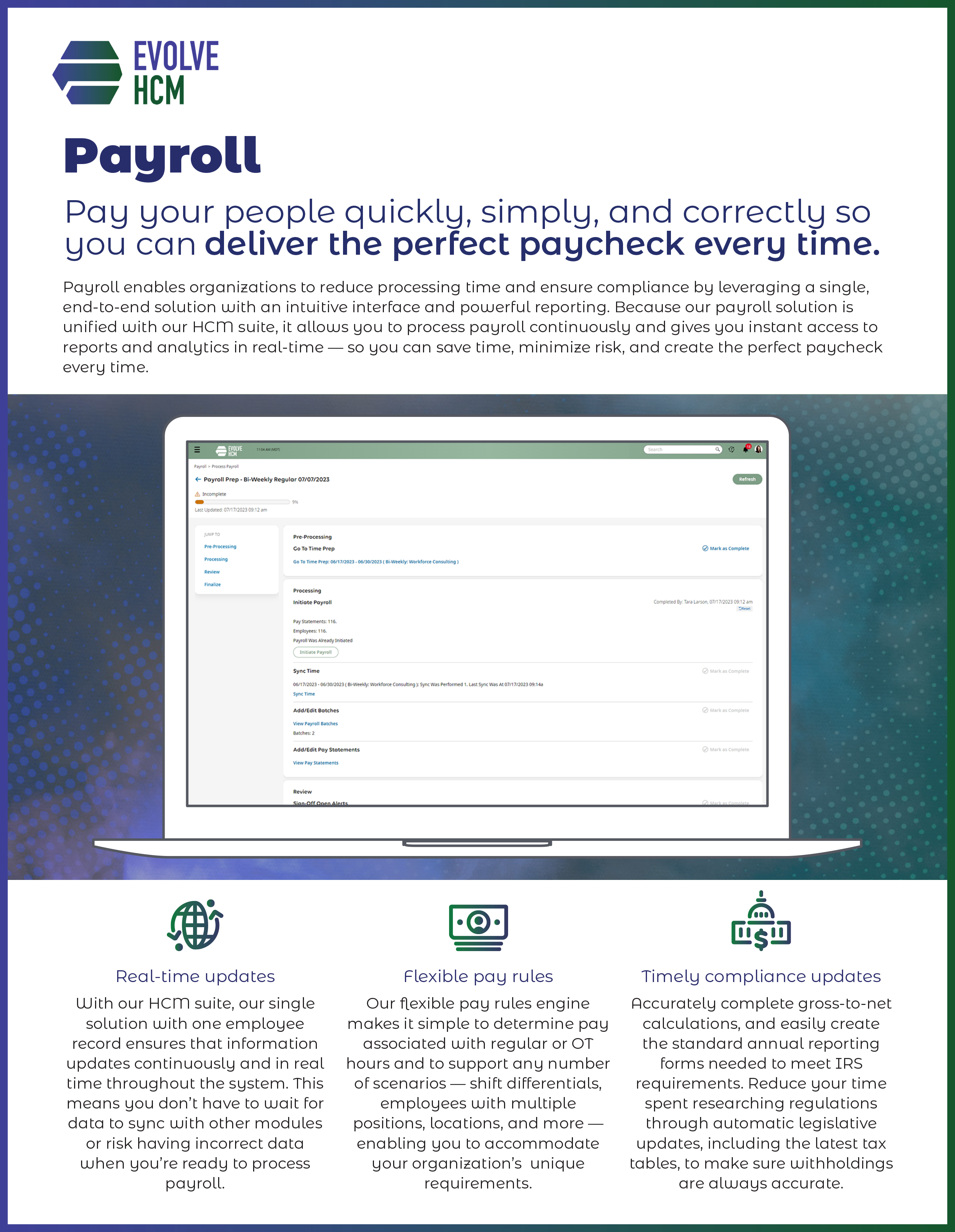 Cannabis Payroll Product Profile | Evolve HCM